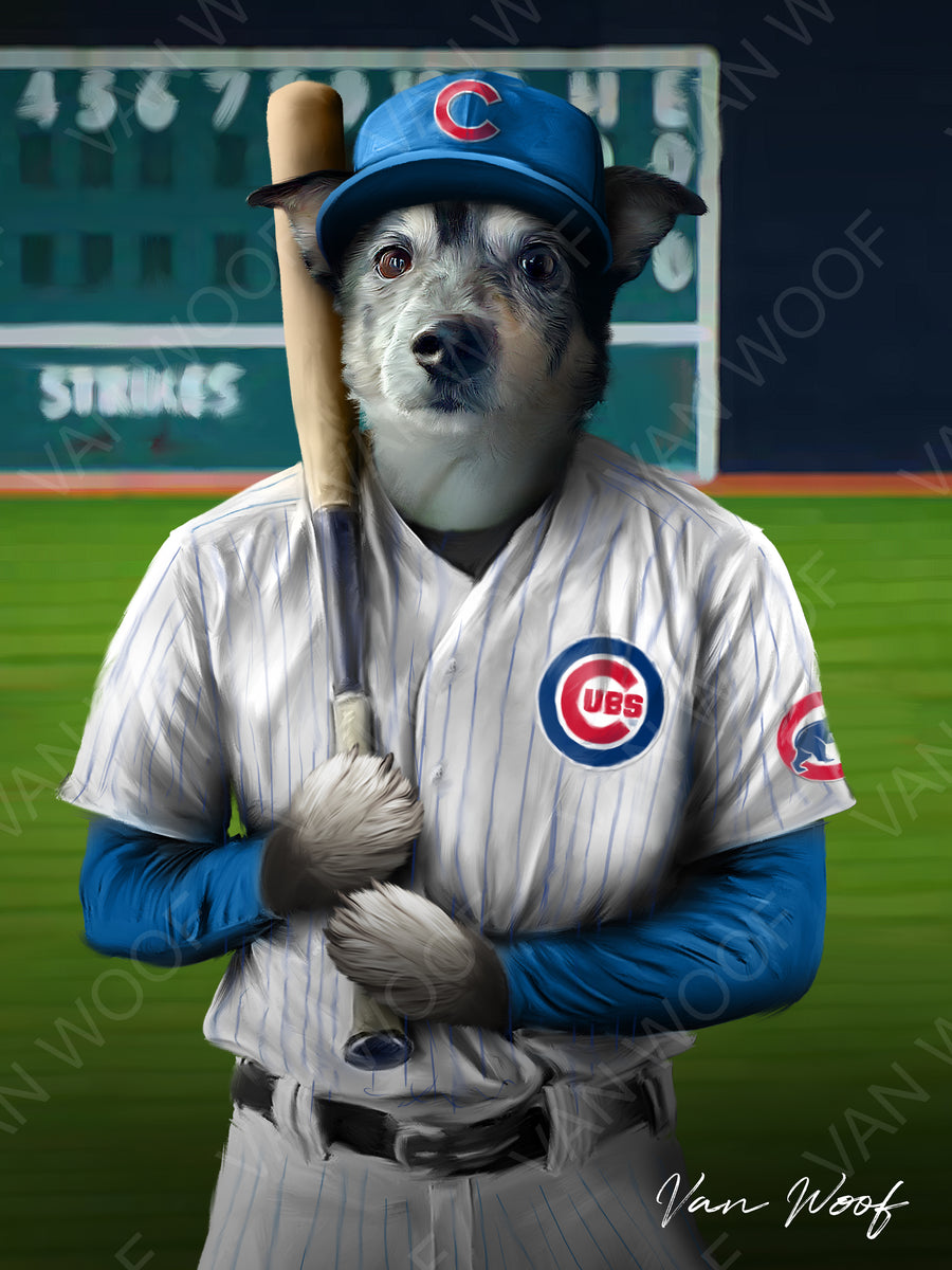 Classic Custom Pet Portrait - Van Woof