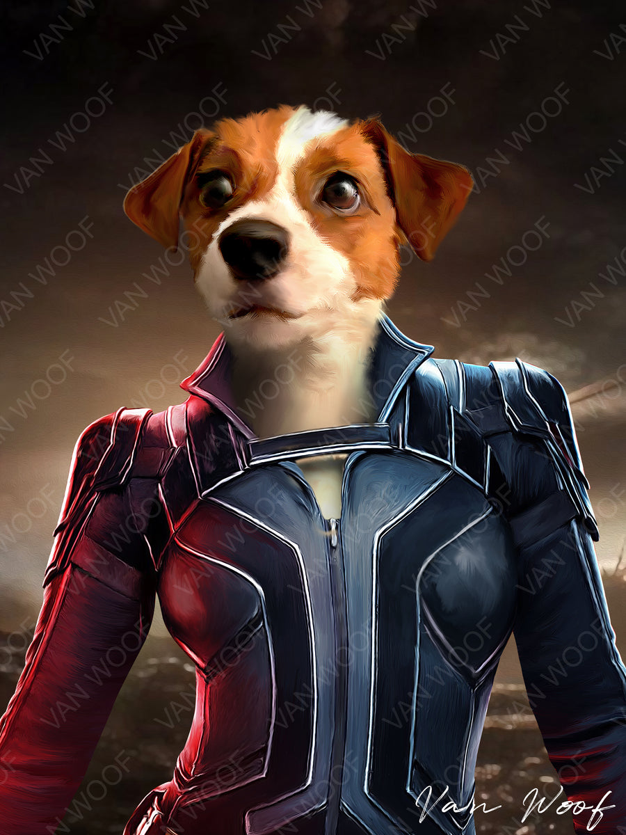 Classic Custom Pet Portrait - Van Woof